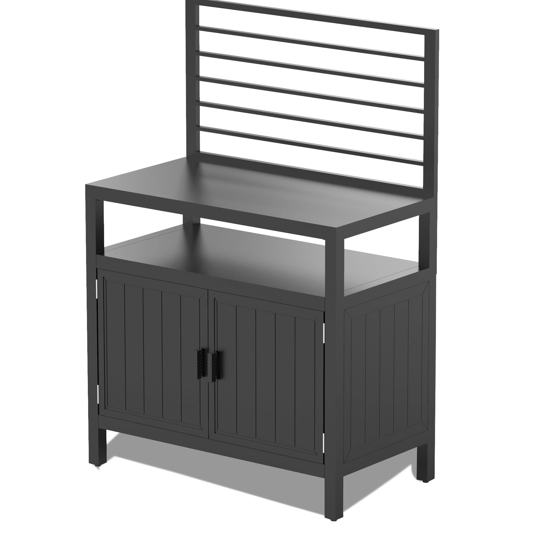 Freestanding Outdoor Cabinet | Powder - coated Aluminum Protection ...