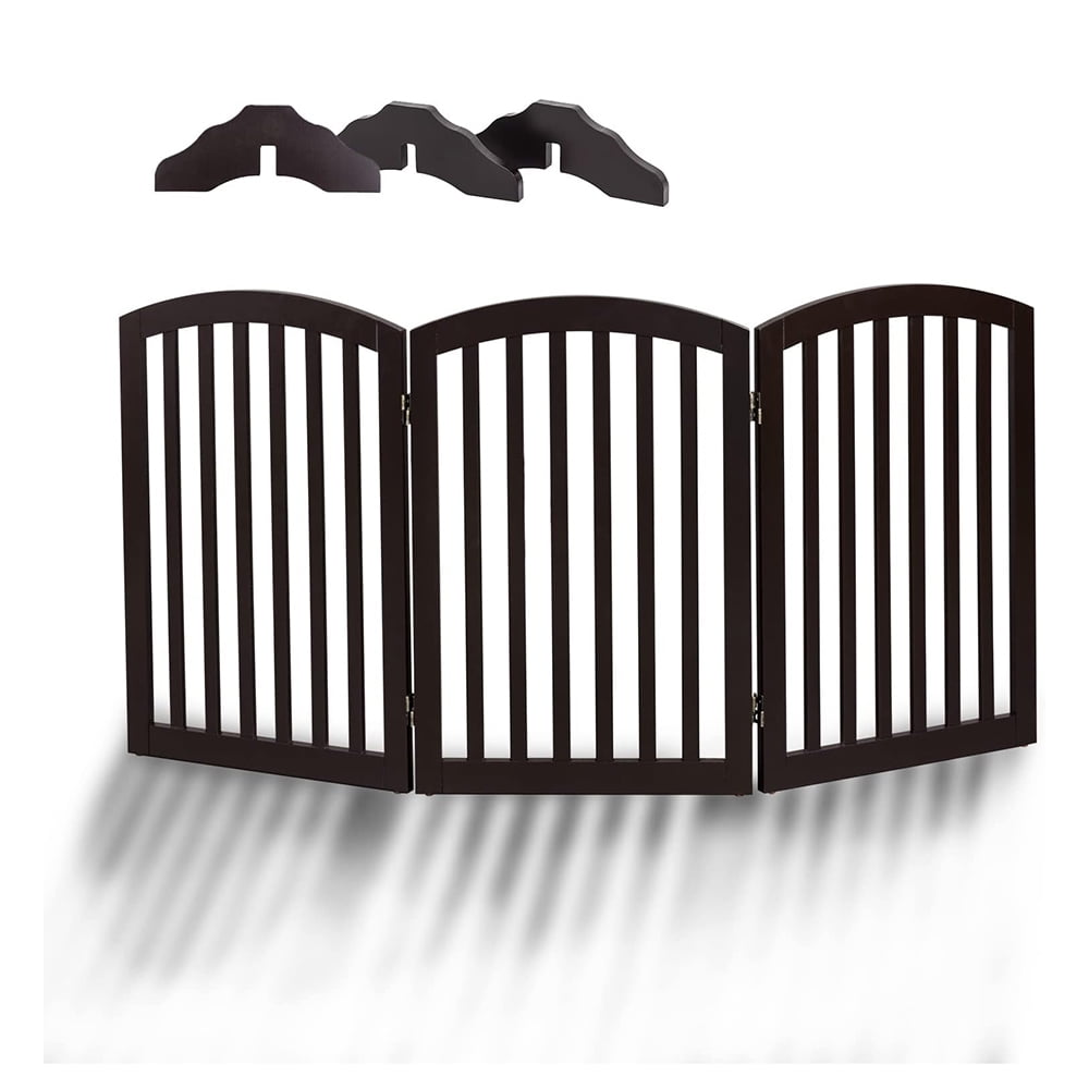 Freestanding Pet Gate, Wide Dog Gates, Panel Dog Gate, Dog Fence Indoor ...