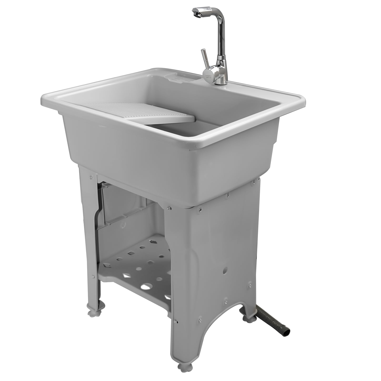 Freestanding Plastic Utility Sinks Utility Sink Laundry Tub Drop in ...