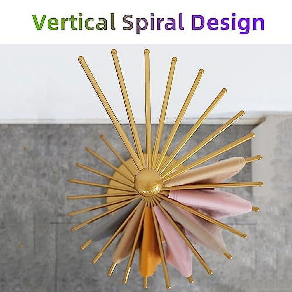 Freestanding Scarf Holder, Spiral Hijab Organizer, Belt Pants Blankets ...