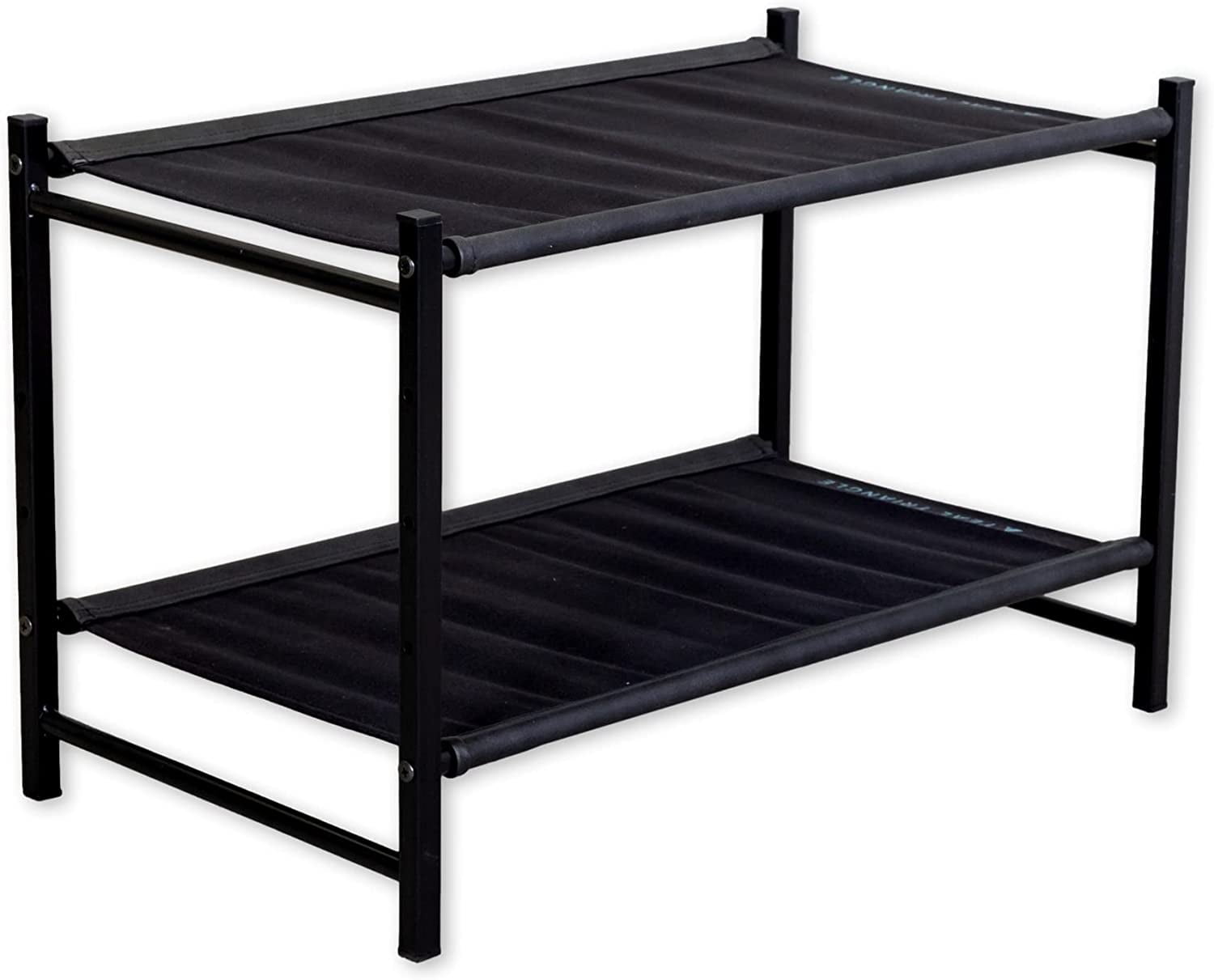 Freestanding Shoe Rack Storage Organizer | Sturdy Two-Tier Shoe Caddy ...