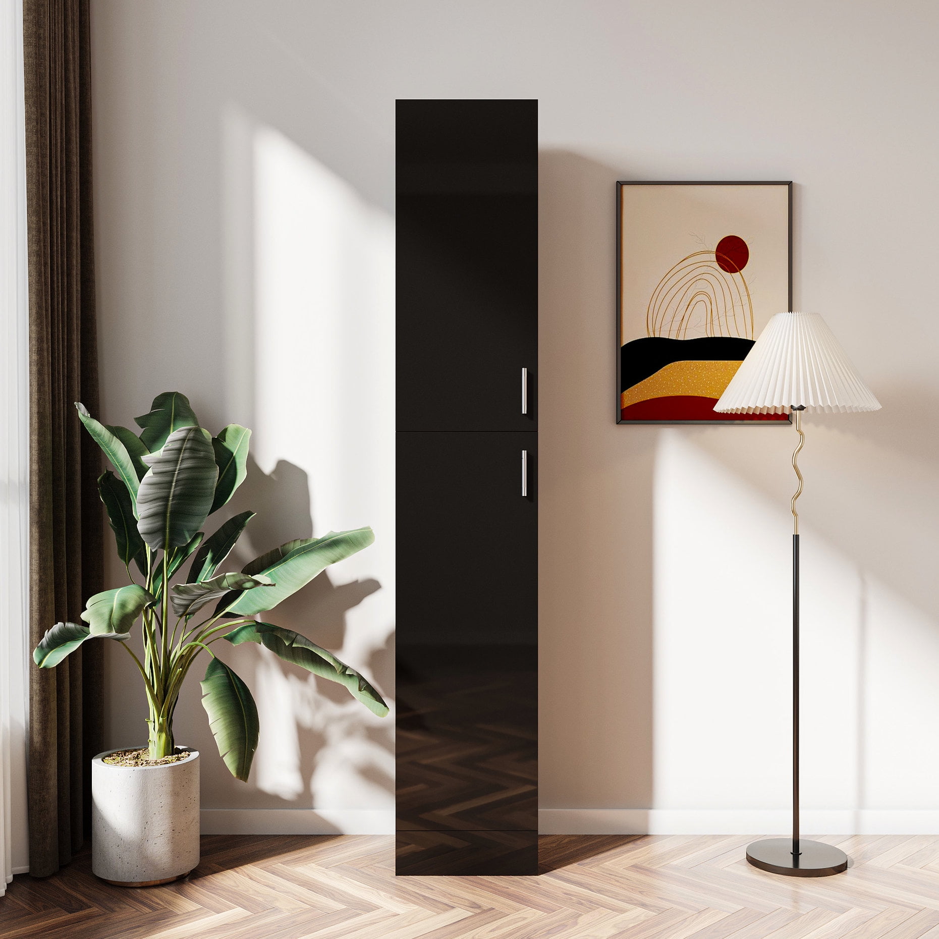 Freestanding Storage Cabinet with Fixed Shelving | Suitable for Kitchen ...