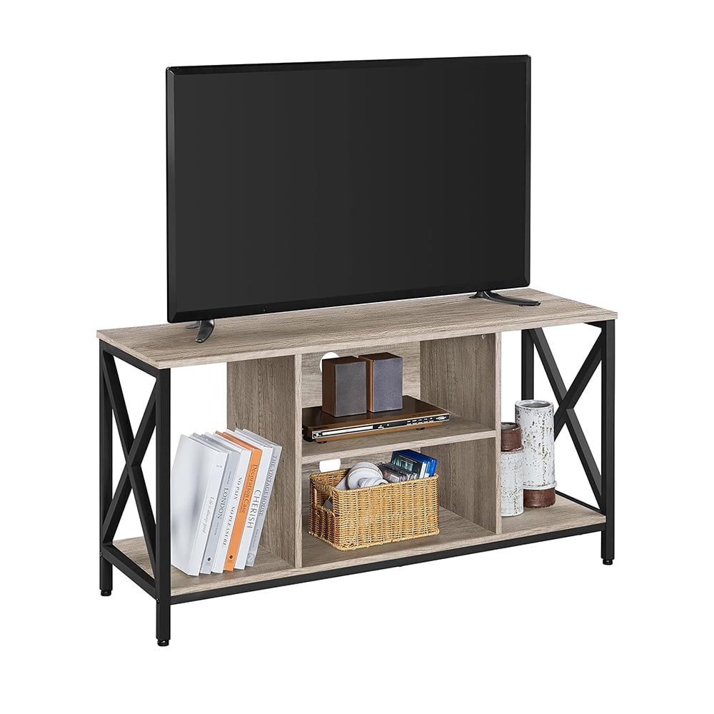 Freestanding TV Stand for up to 55 Inch TVs, Media Entertainment Center ...