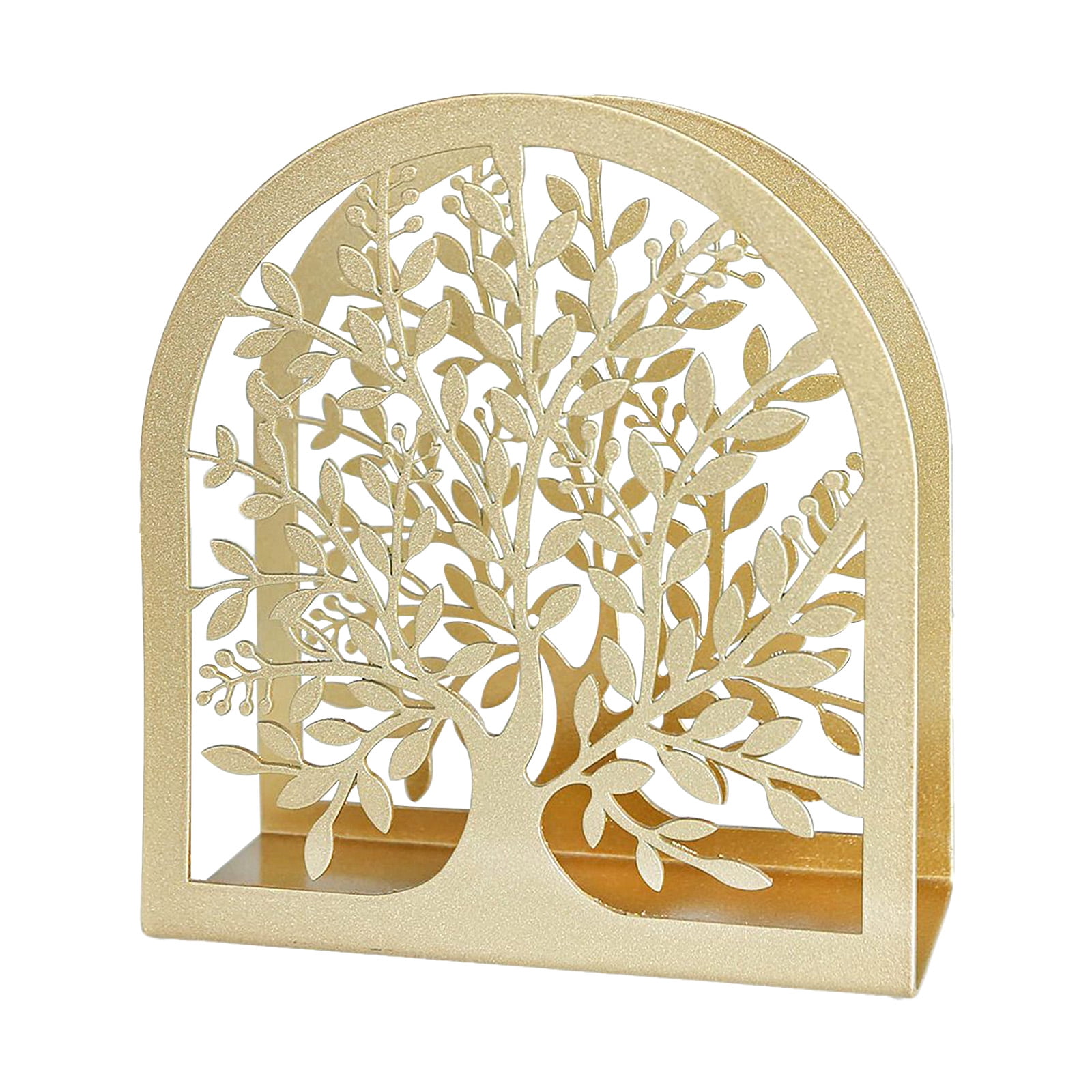 Freestanding Tissue Dispenser Rack Metal Napkin Holder For Kitchen ...