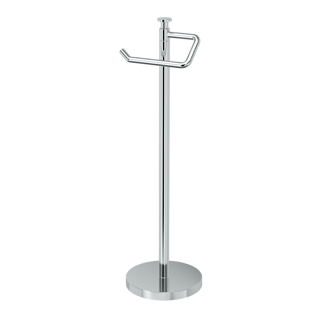 Gatco 1435C Free Standing Toilet Paper Holder 23.68", Chrome - Walmart.com