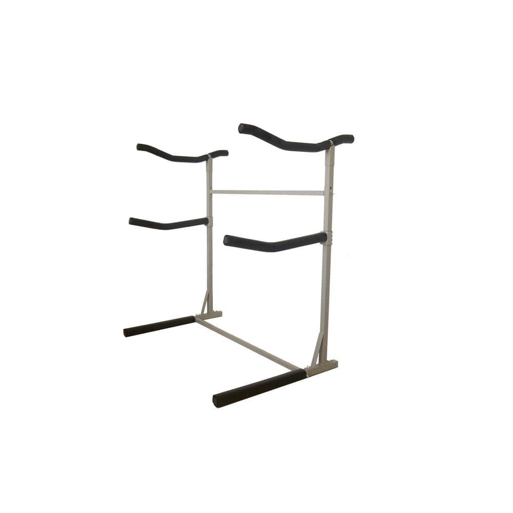 Freestanding Triple Kayak or SUP Rack Storage, Tools-Free Assembly ...