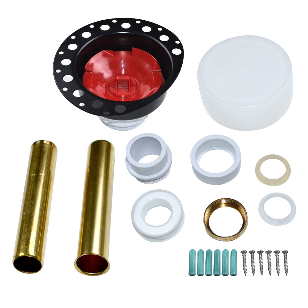 Freestanding Tub Drain Rough-in Kit Bathtub Drain Kit with PVC Plastic ...