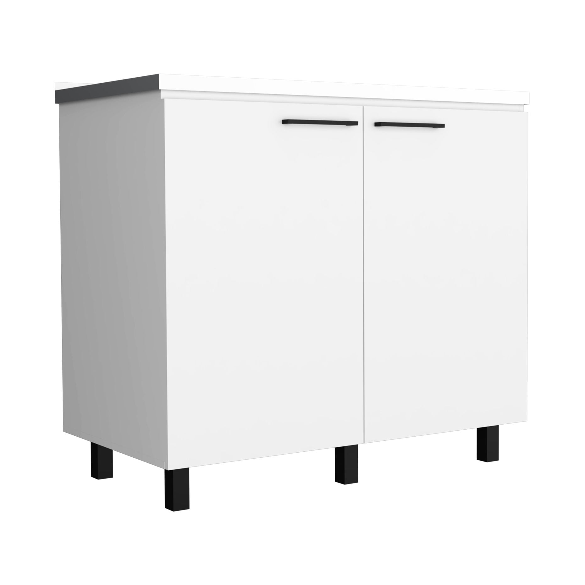 Freestanding Utility Cabinet with 2-Doors | Featuring Easy-Grip Handles ...