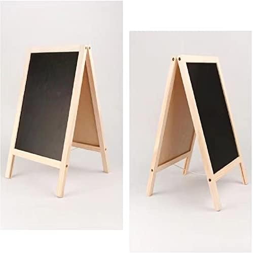 Freestanding Wooden A-Frame Double Sided Chalkboard Signs,12 x 8 ...