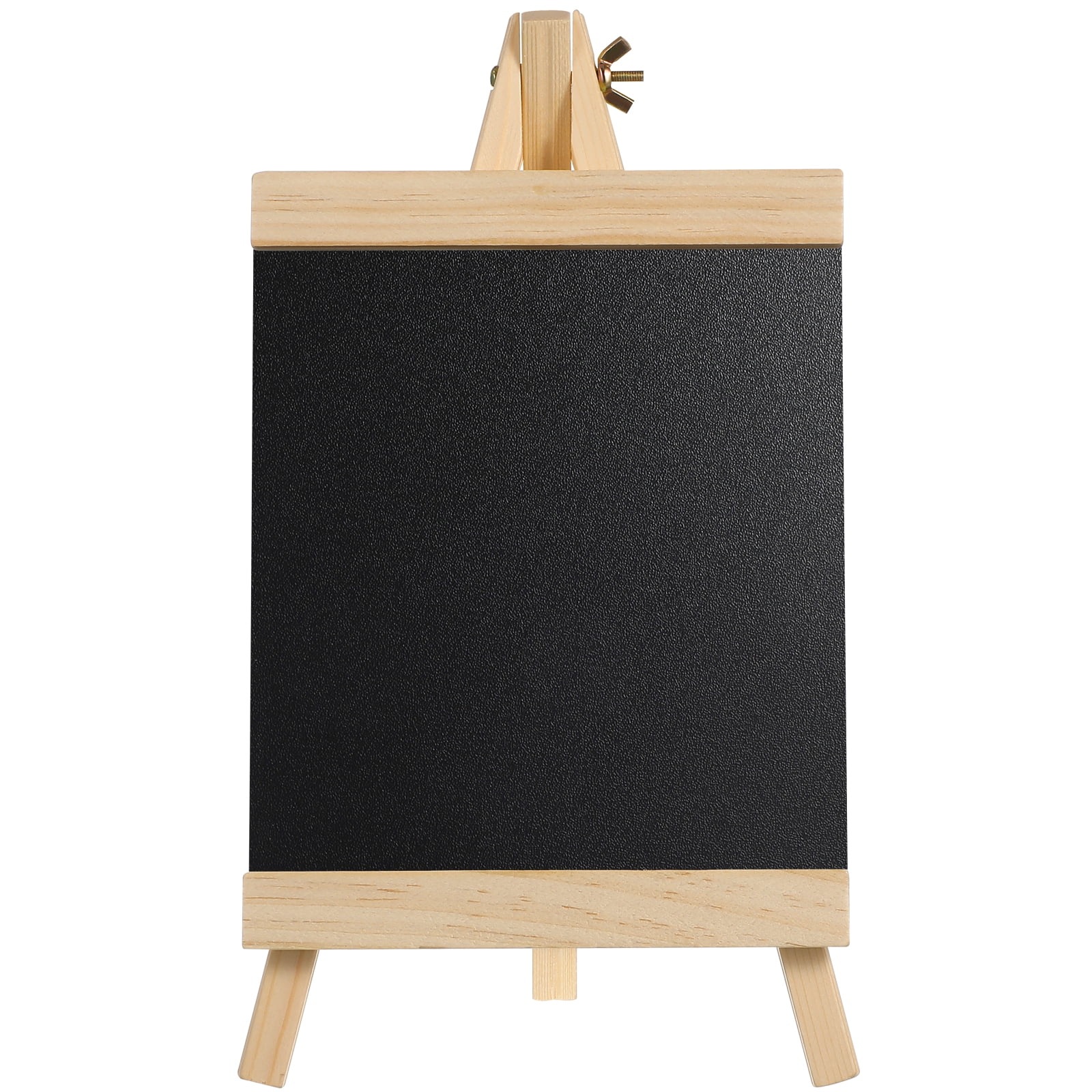 FRCOLOR Table Top Chalk Board Wooden Black Message Display Wedding 1Pcs ...