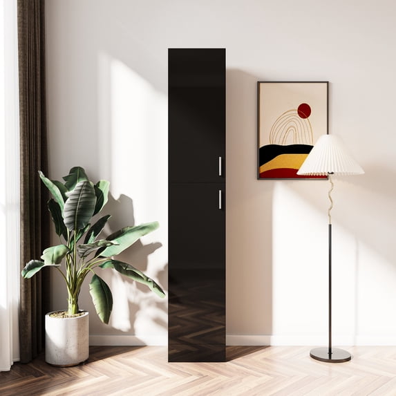 Freestanding kitchen pantry with three shelves / Melamine - finished ...