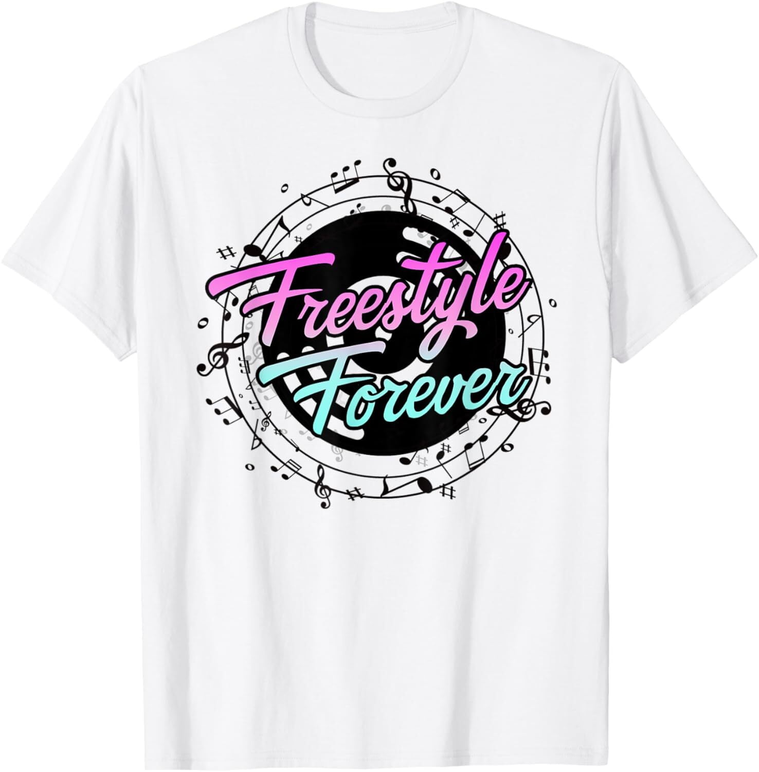 Freestyle Forever for Lovers of 80s Freestyle Dance Music T-Shirt ...