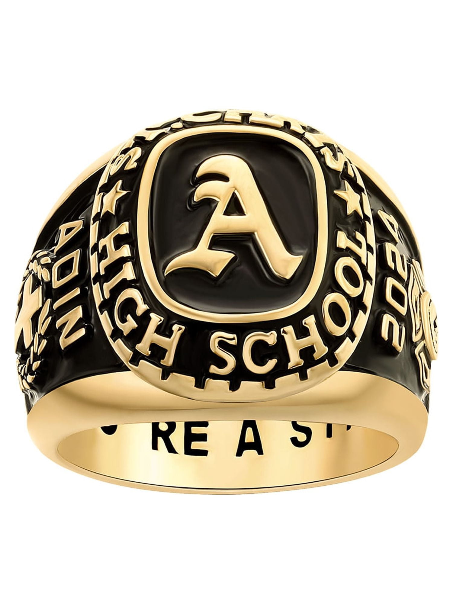 Order Now for 2025 Graduation, Freestyle Men's Old English Initial ...