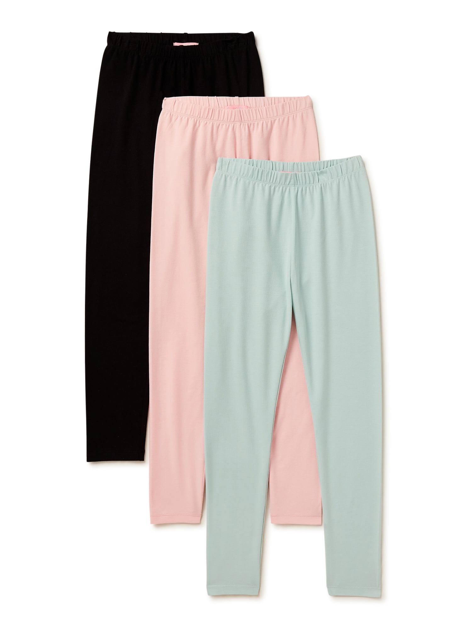 Freestyle Revolution Girls Knit Leggings, 3-Pack, Sizes 4-12 - Walmart.com