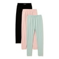 Freestyle Revolution Girls Knit Leggings, 3-Pack, Sizes 4-12 - Walmart.com