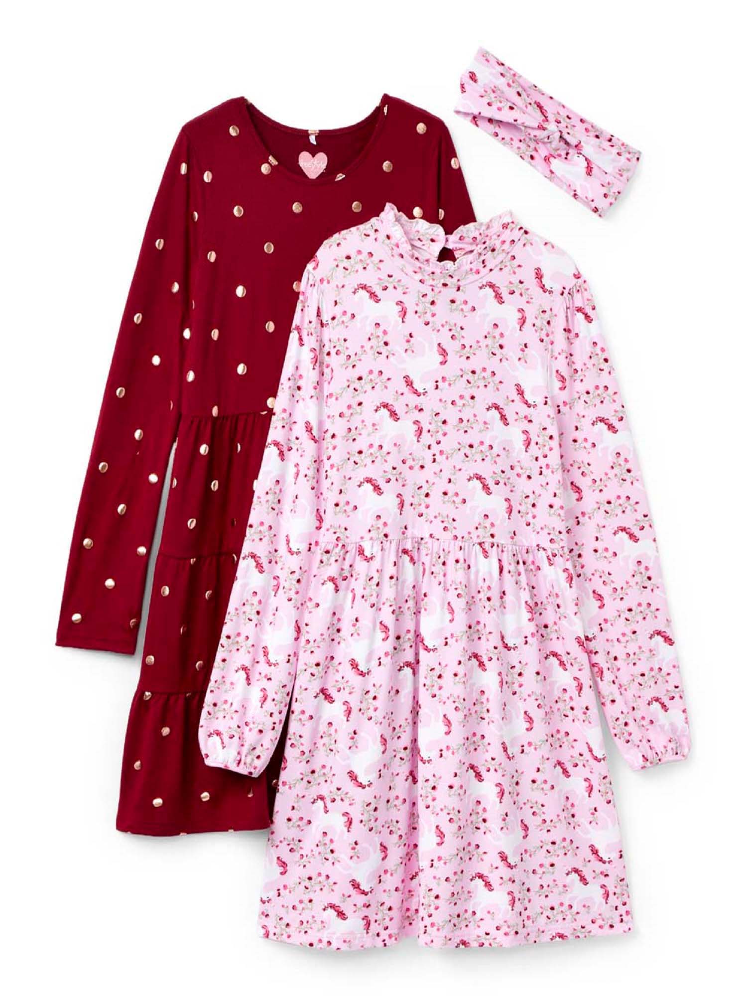 Freestyle Revolution Toddler Girl Dresses with Matching Head Piece ...