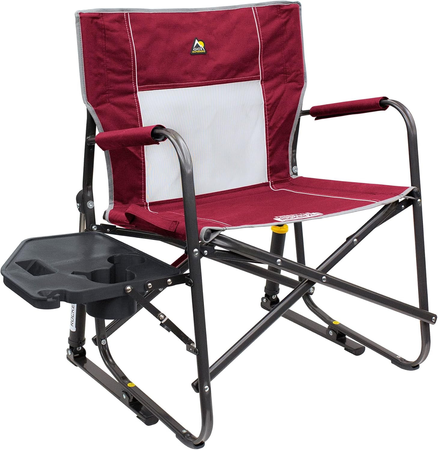 Freestyle Rocker XL with Side Table Camping Chair | Portable Folding ...