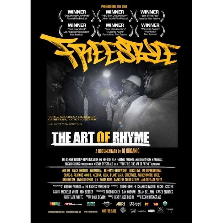 Freestyle The Art of Rhyme Movie Poster (11 x 17) - Walmart.com