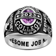 Personalized Women's Girl's Heart Class Ring - Walmart.com