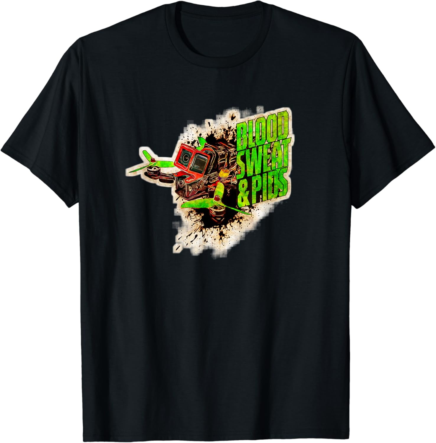 Freestyle drone racing drones fpv pilot quote graffiti T-Shirt - Walmart.com