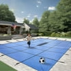 Super Mesh- Safety Pool Cover for In-Ground Pools 18x36 CES, 5 YR ...