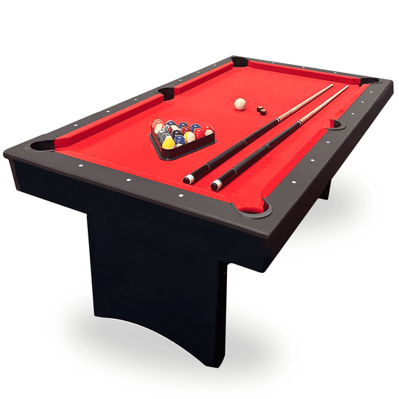 Ashford Freetime Fun Collapsible 6-Ft Pool Table for Teens & Adults ...