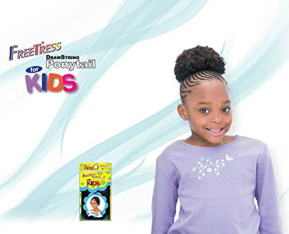Freetress Afro 4" Drawstring Ponytail for Kids - Walmart.com