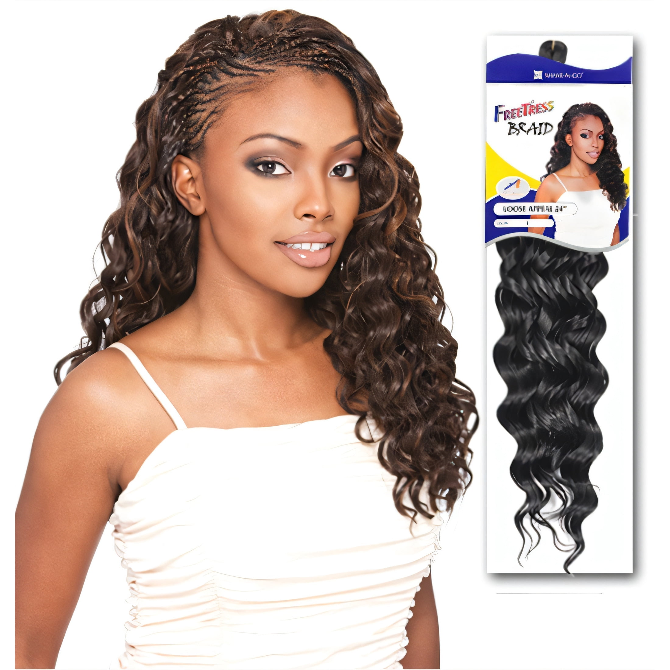 Freetress Braid Crochet Loose Appeal - 2 - Walmart.com