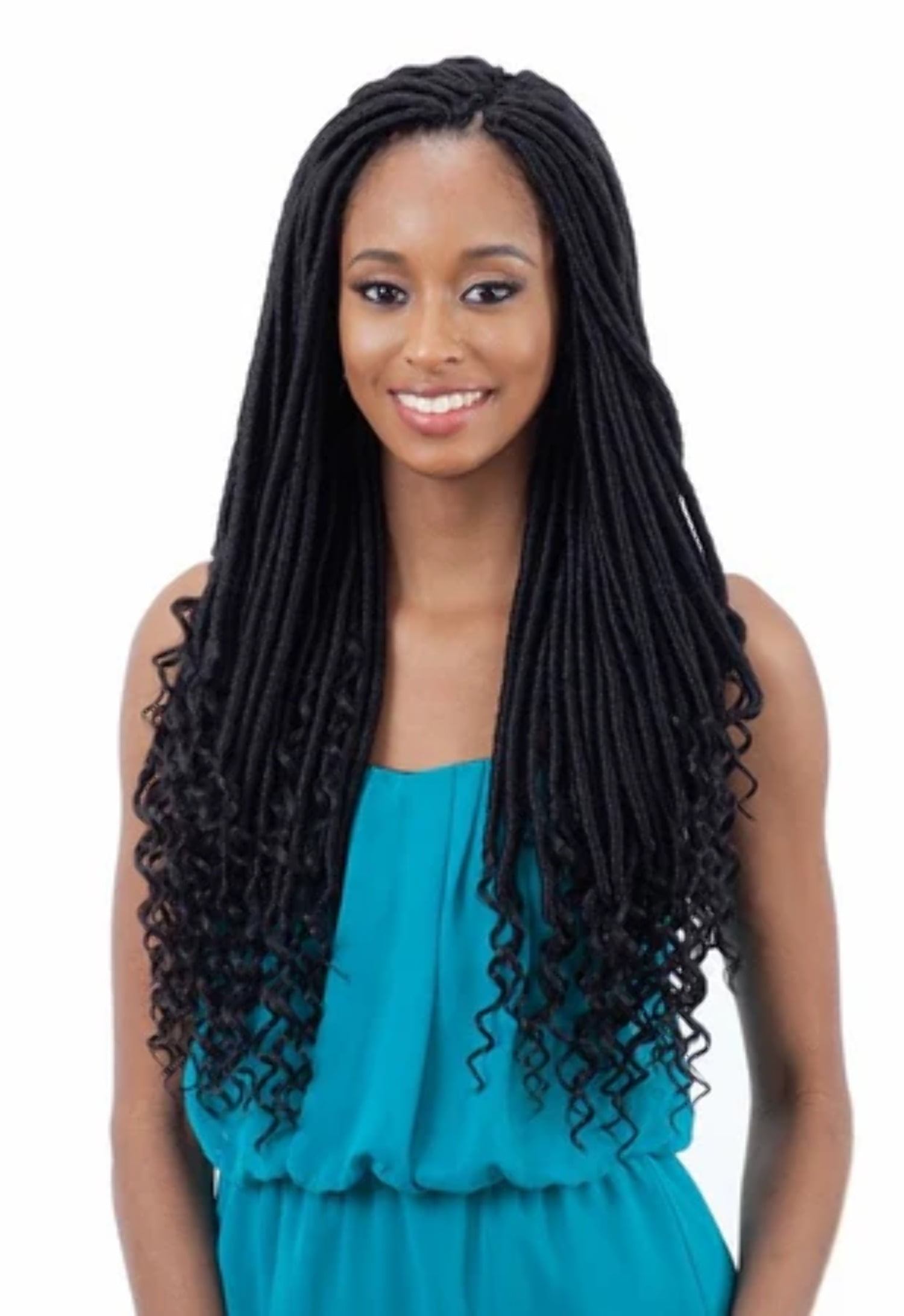 Freetress Braid- Straight Gorgeous(Goddess) Loc 18" - Walmart.com