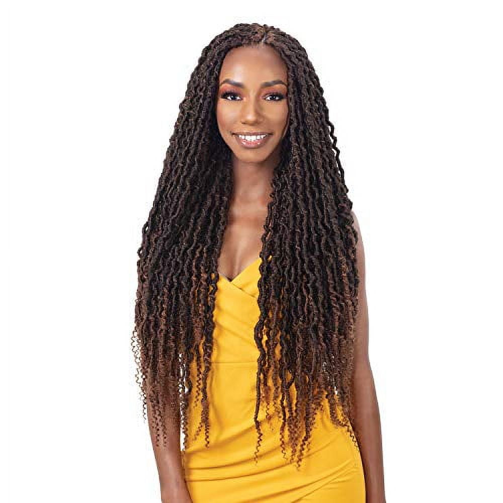 Freetress Synthetic Braid - 2X NITA DISTRESSED GORGEOUS LOC 26 INCH (1 ...