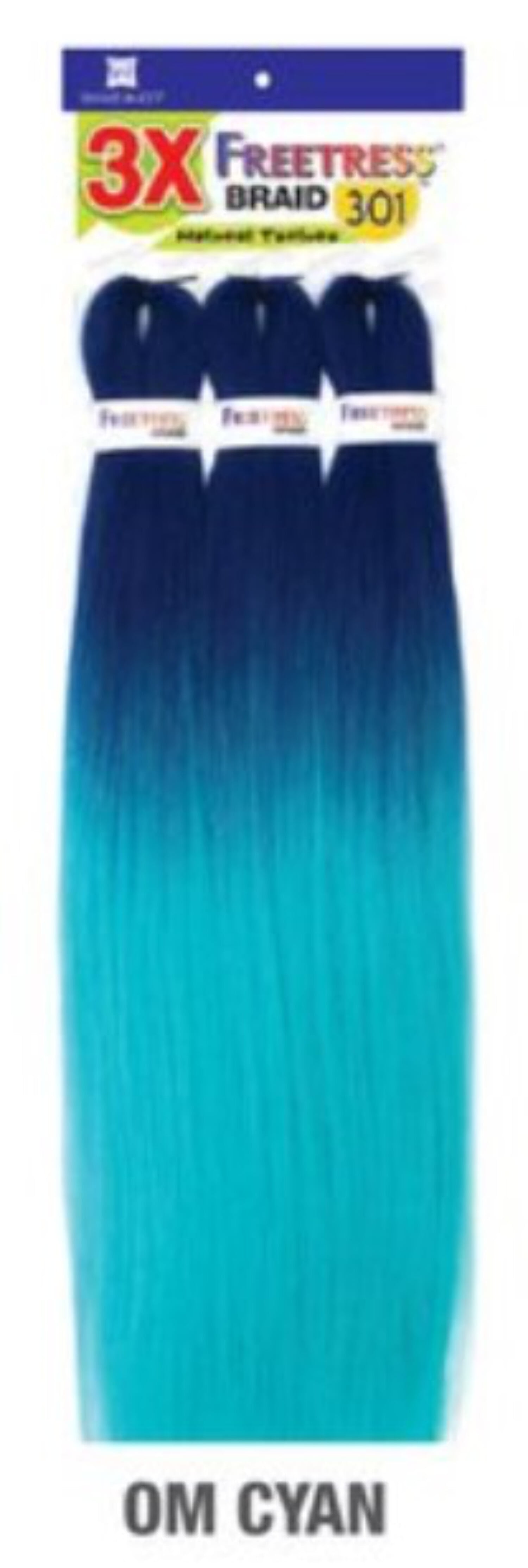 FREETRESS Synthetic Hair - 3X PRE-STRETCHED BRAID 301 28 - Walmart.com