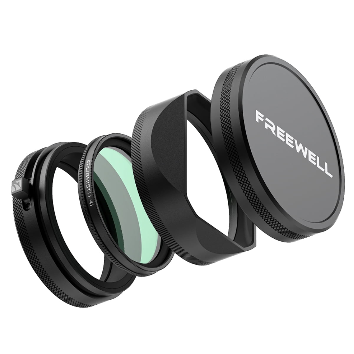 Freewell Freewell CPL/GMIST (1/4) Filter Kit with Lens Hood for Fuji ...
