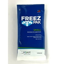 SUNLUG 5 Pcs Reusable Ice Packs for Coolers, Long Lasting Freezer Packs ...