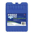 Freez Pak XL Ice Pack Ice Substitute, Bottle, Reusable 3.5lbs, Blue, 9. ...