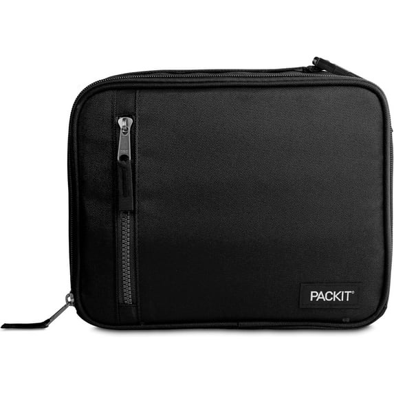 Freezable Classic Lunch Box, Black, Built with EcoFreeze Technology ...