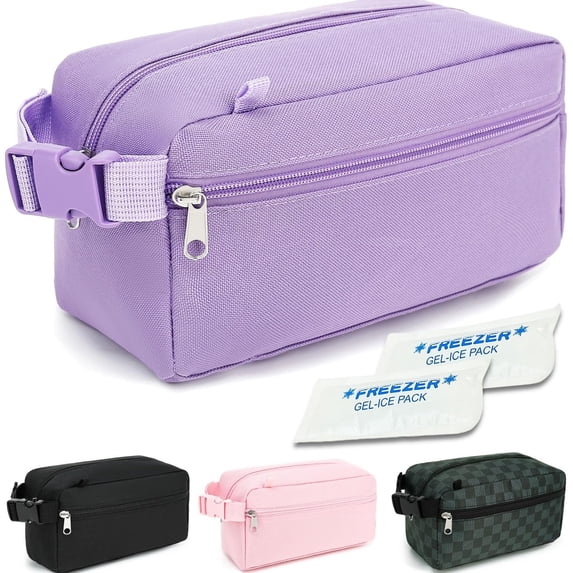 Freezable Lunch Bag, & Collapsible Mini Cooler for ,Insulated Lunch Box ...