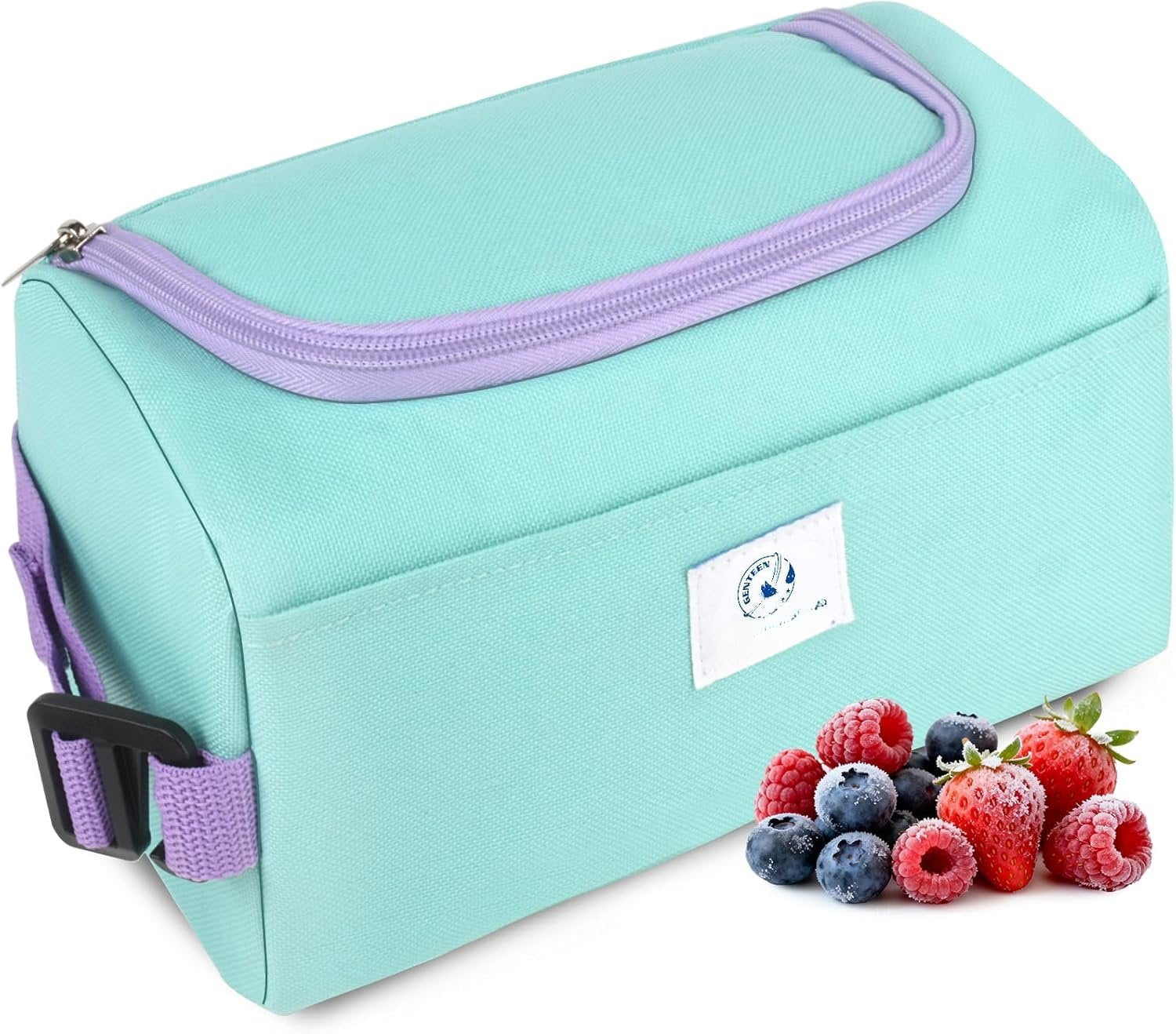 Freezable Lunch Bag,Freezable Snack Bag Built with Ice Packs,Small ...