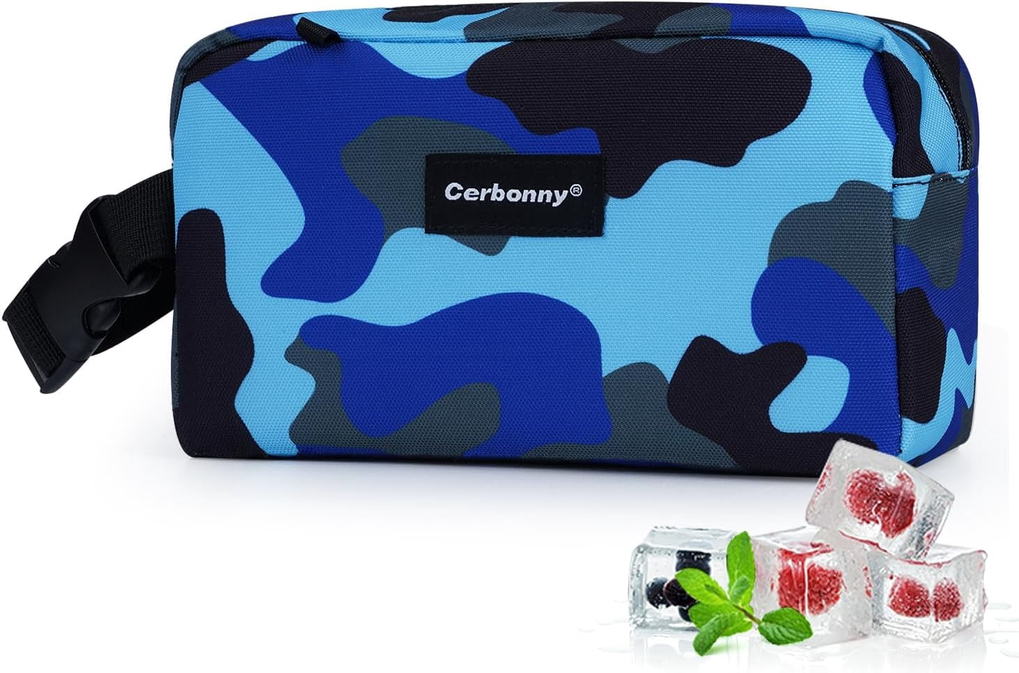 Freezable Lunch Bag,Freezable Snack Bag,Mini Cooler Bag for Travel/Work ...