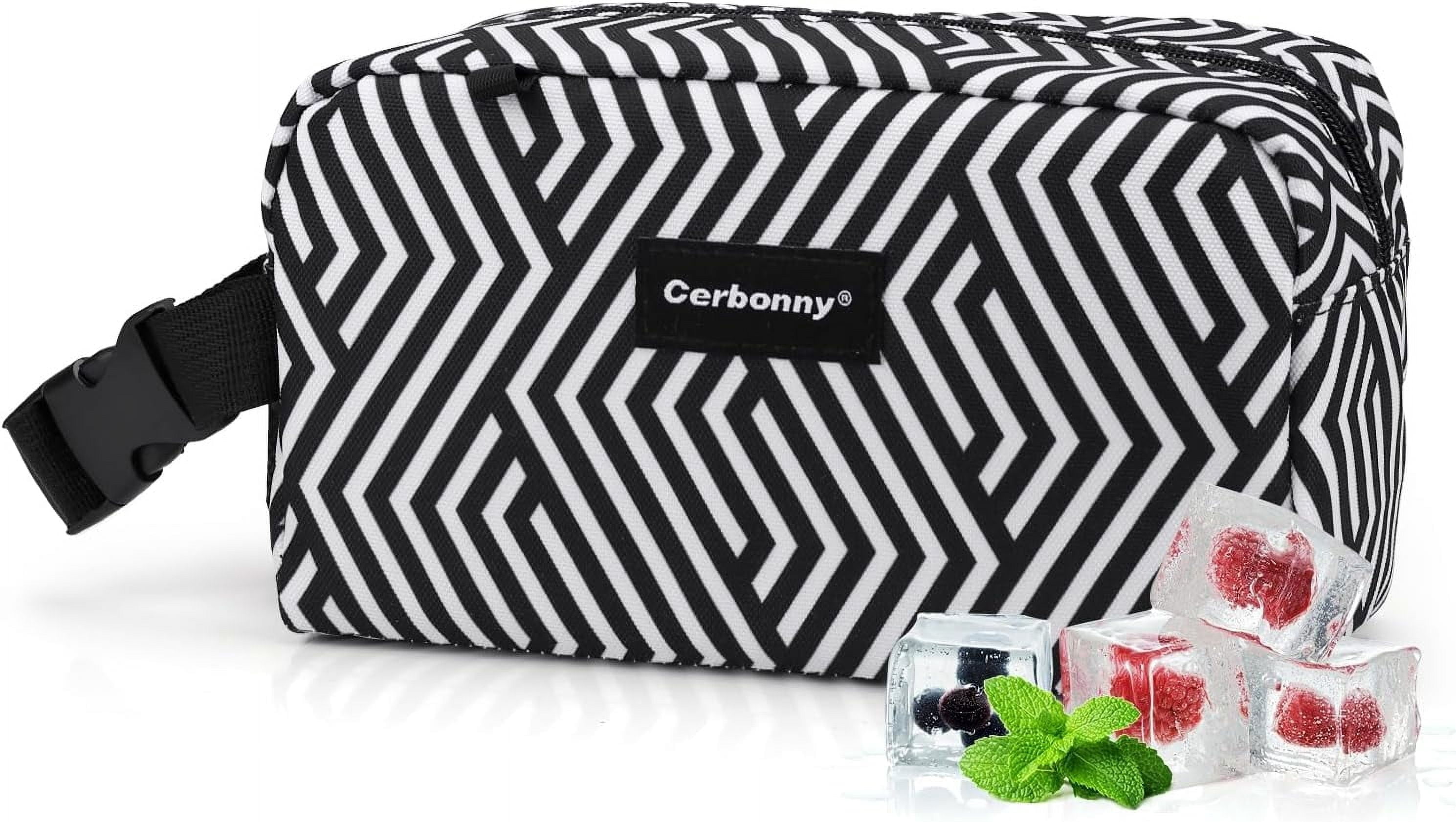 Cerbonny Freezable Lunch Bag,Mini Cooler Bag for Travel/Work/School ...