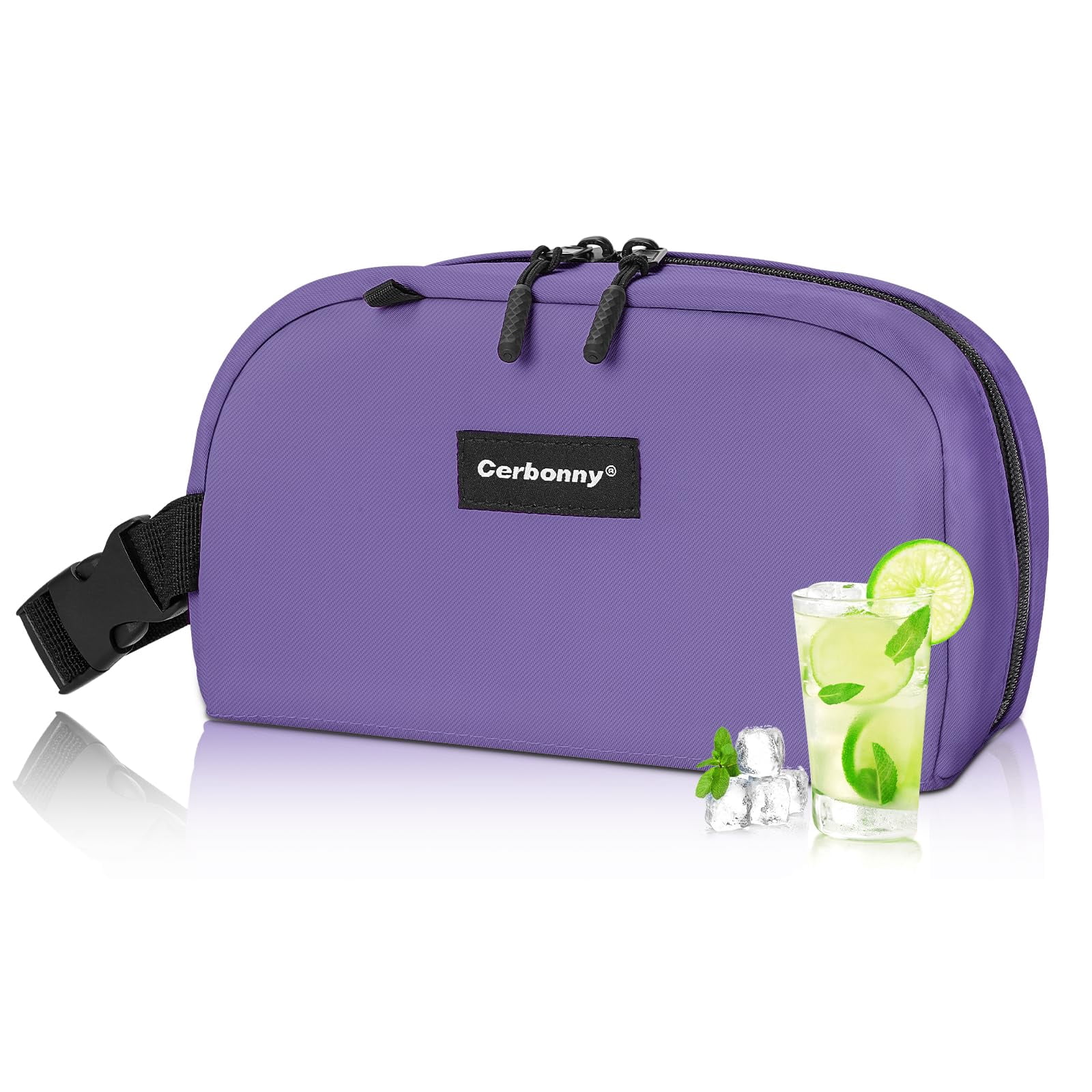 Freezable Lunch Bag,Freezable Snack Bag,Mini Cooler Bag for Travel/Work ...