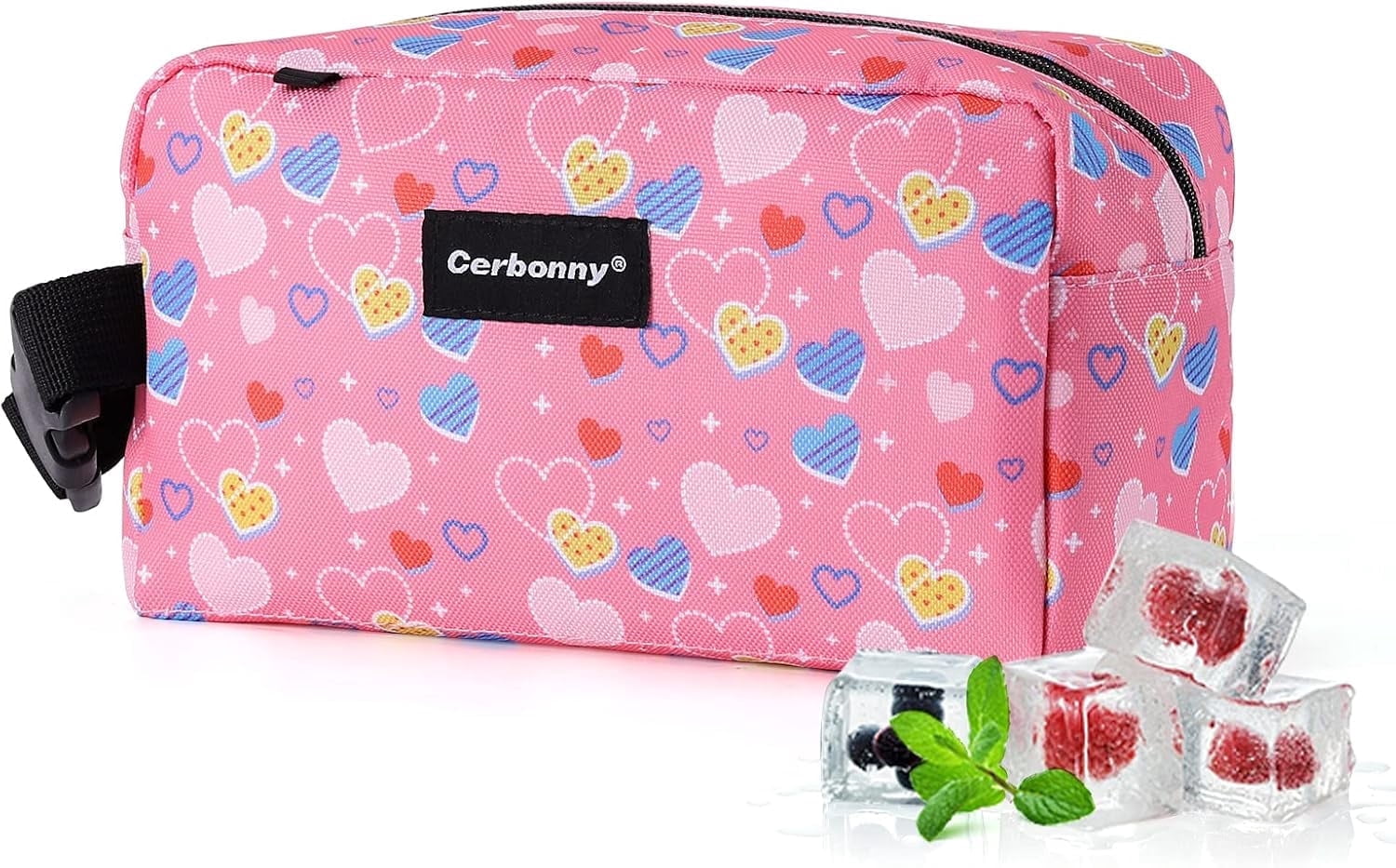 Cerbonny Freezable Lunch Bag,Mini Cooler Bag for Travel/Work/School ...