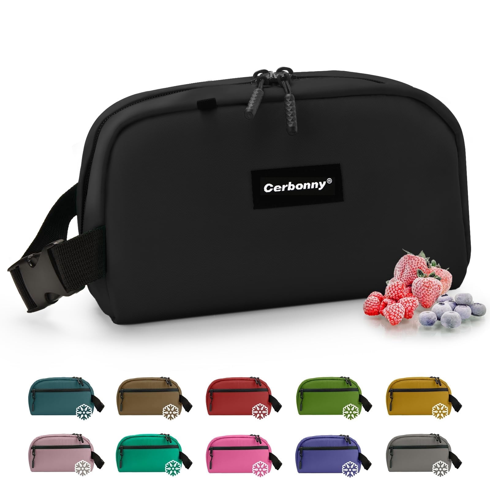 Cerbonny Mini Freezable Lunch Bag, 9