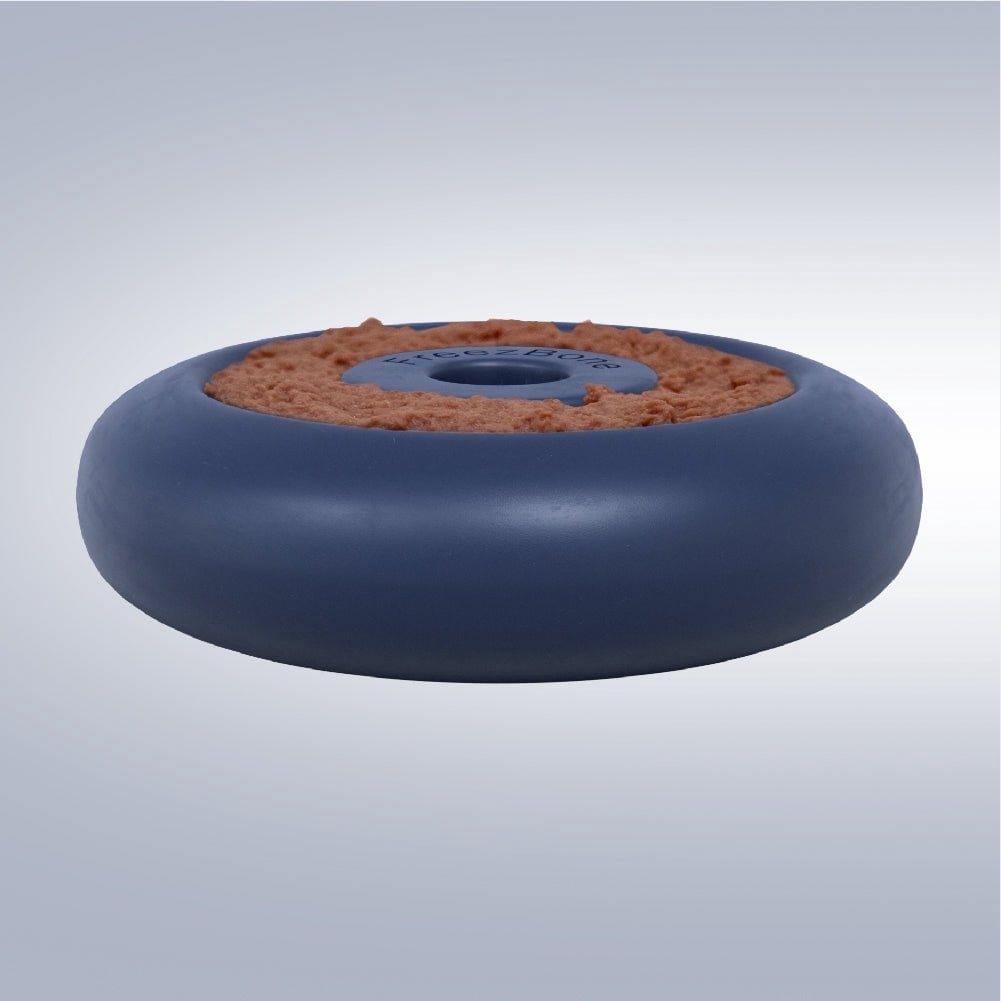Freezbone FreezDoughnut Enrichment Dog Bone - Long Lasting Dog Toy ...
