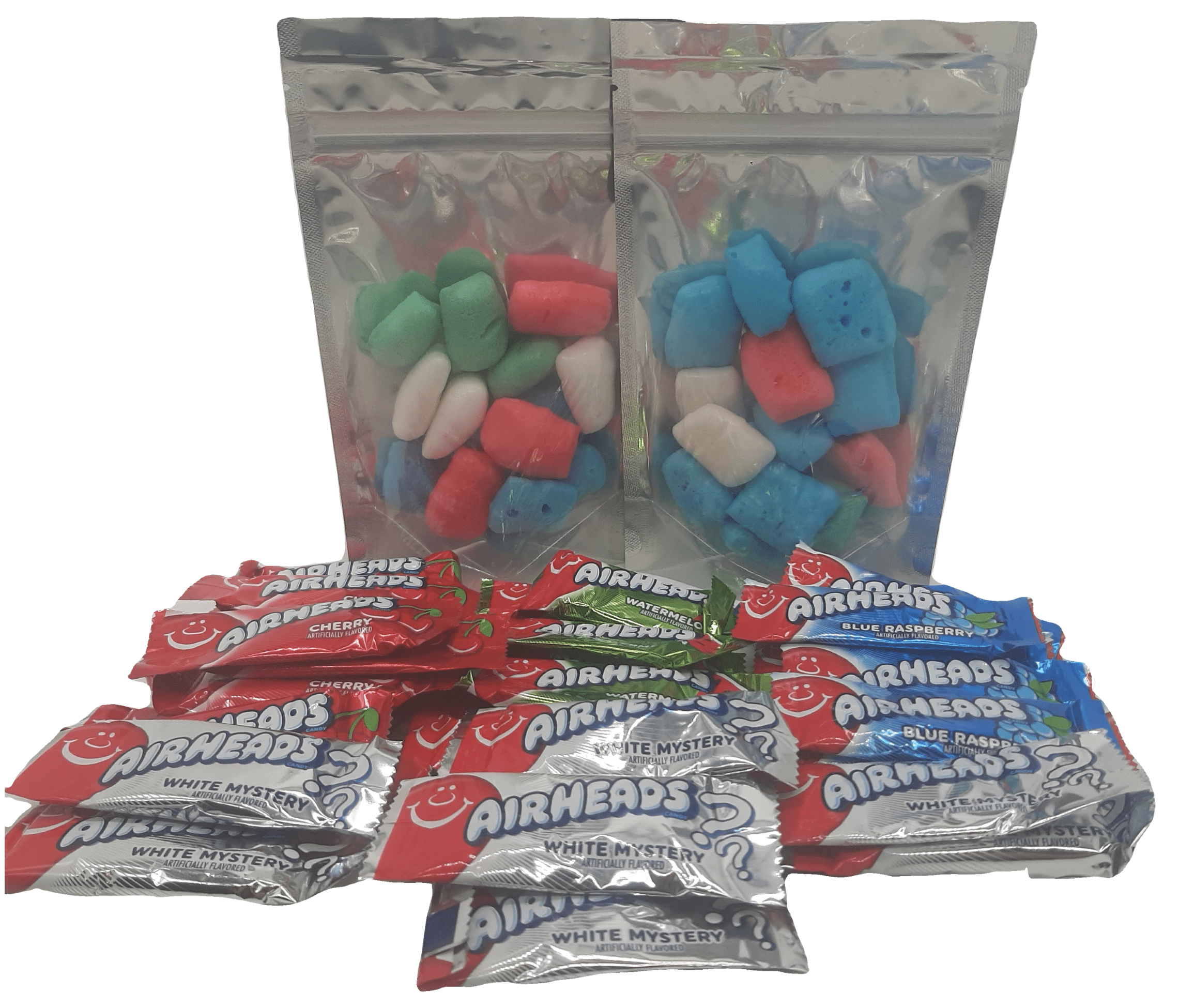 Freeze Dried Candy Bigheads 5 oz Airheads Morphed Veteran Owned ...