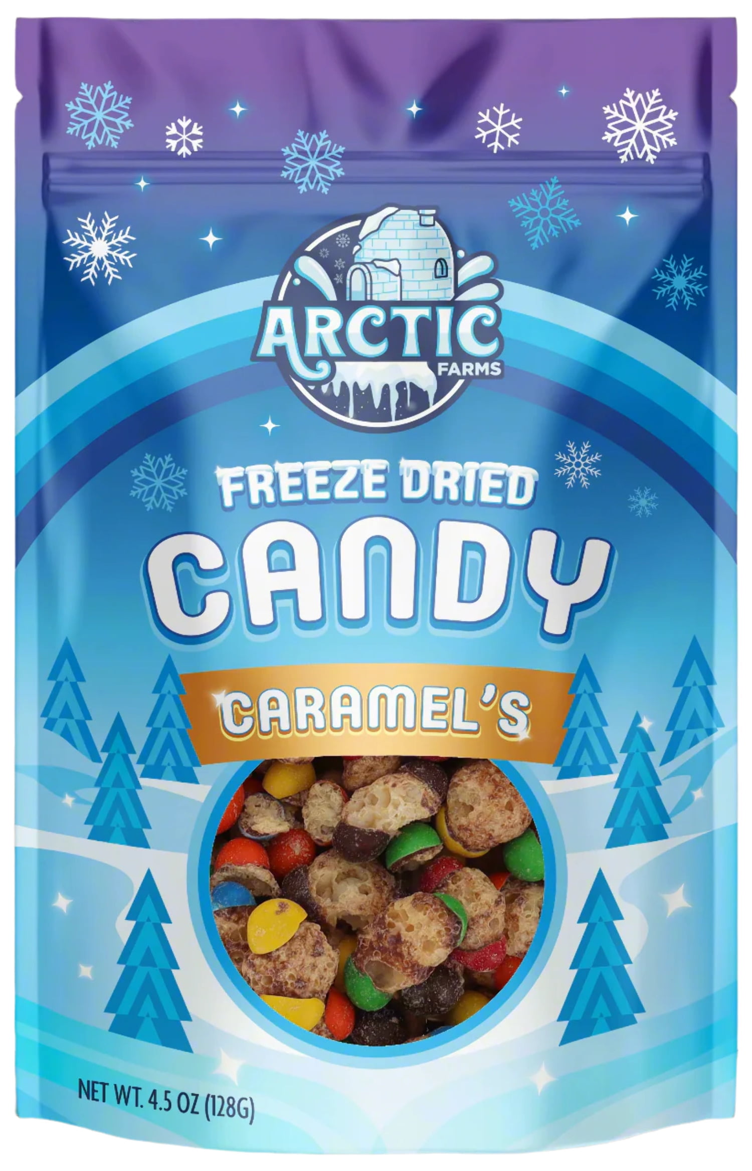 Freeze Dried Candy Caramel Chocolate Ms (Caramel) (4.5oz) - Walmart.com