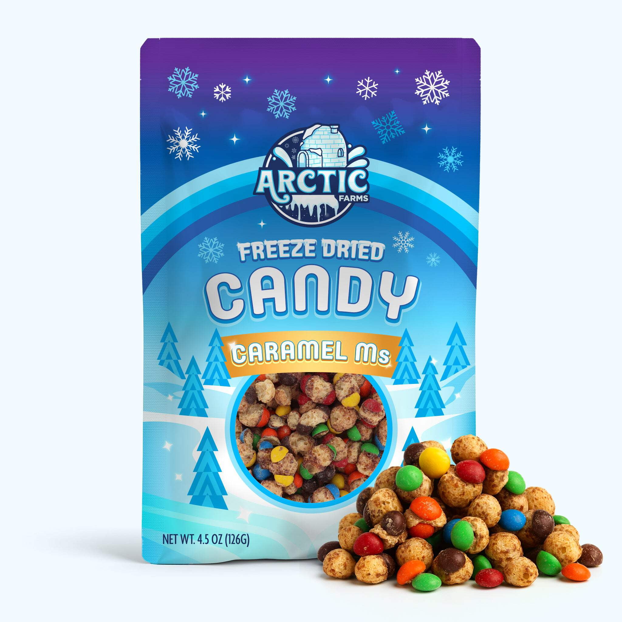 Freeze Dried Candy Caramel Chocolate Ms (Caramel Cold Brew) (4.5oz ...