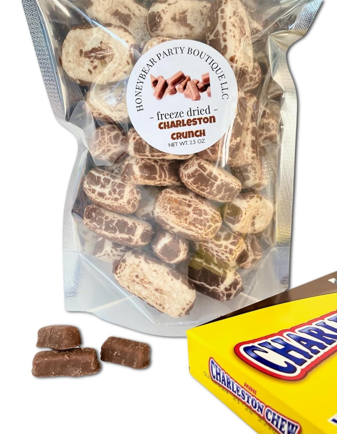 Freeze Dried Candy Charleston - Chocolate Nougat Candy - Shipped in a ...