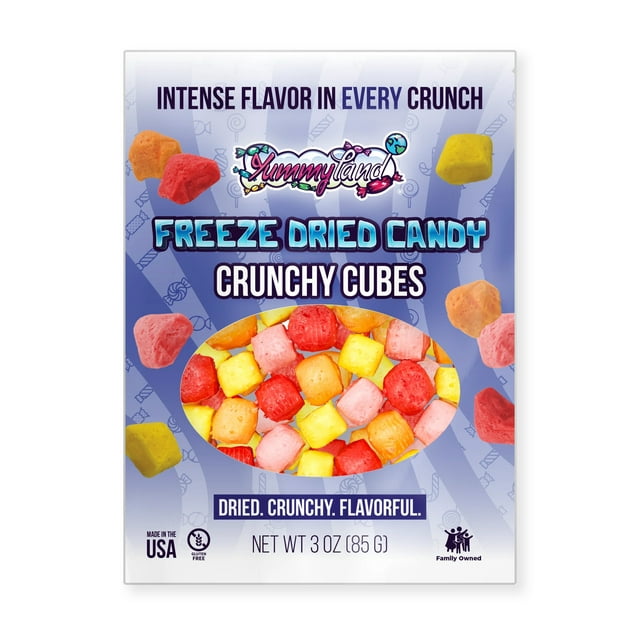Freeze Dried Candy Crunchy Cubes - 3 OZ (85g), Starburst Freeze Dried ...