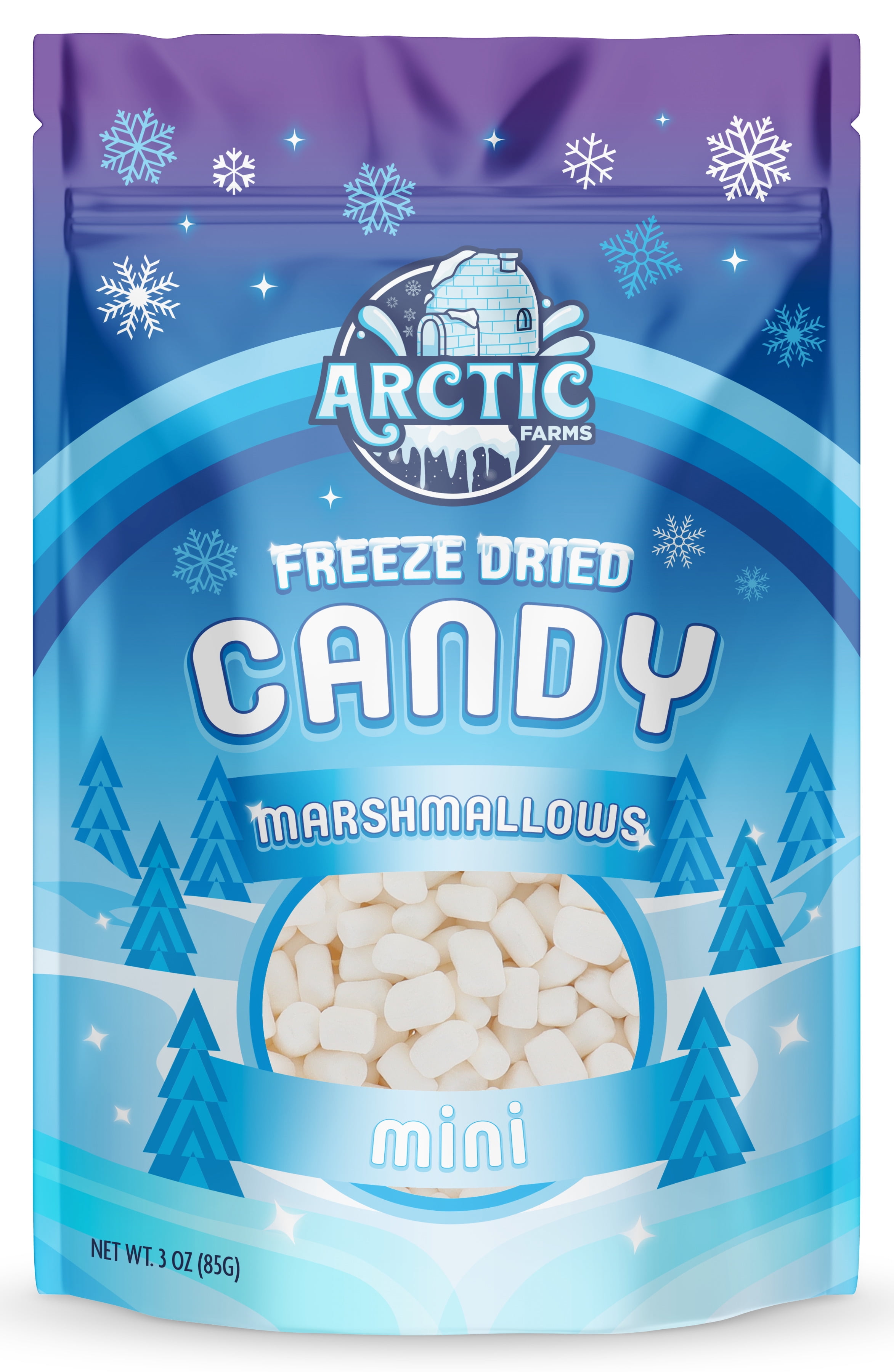 Freeze Dried Candy Marshmallows (Mini) (3.5oz) - Walmart.com