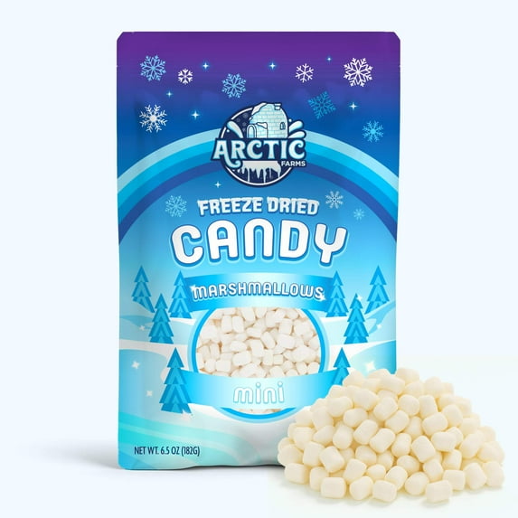 Freeze Dried Candy Marshmallows (Mini) (6.5oz) - Walmart.com